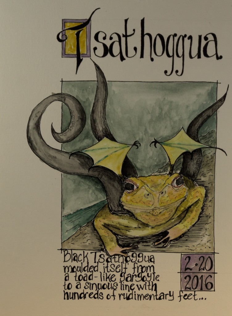 Necronomicon Art Journal: Tsathoggua ~ OmniaSubSole